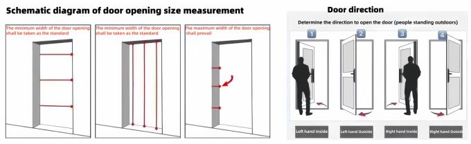 School Multimedia Room Opera House Soundproof Entrance Steel Door
