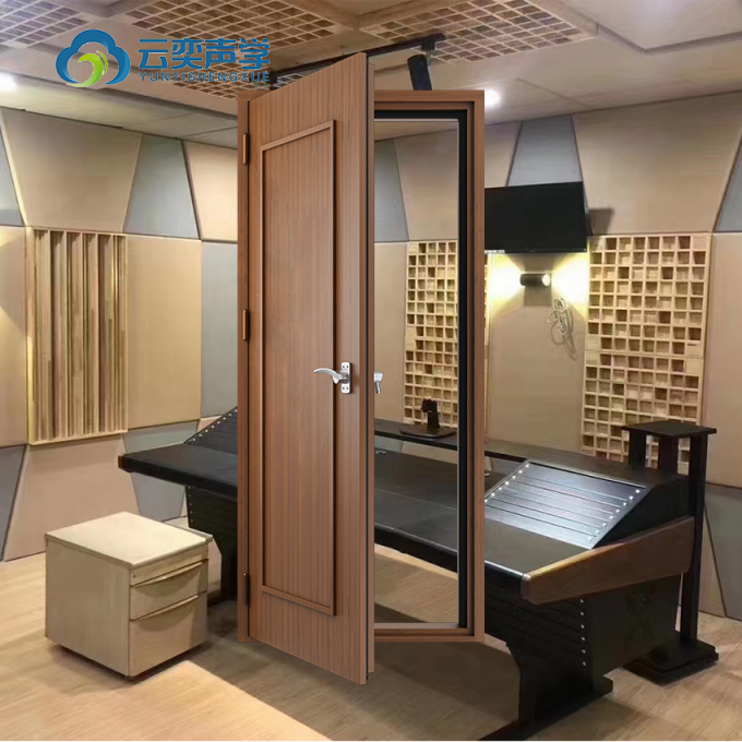 Acoustic Soundproofing Noise Isolation Door With Acoustic Glass 60 ...