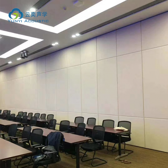 STC 44db Aluminum Profile Hanging Room Partition With Seal Strip