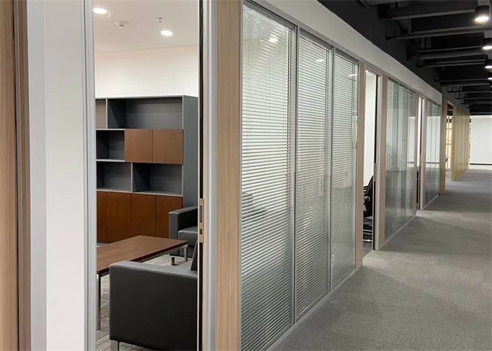 Acoustic Customized Soundproof Modern Office Glass Partition Walls
