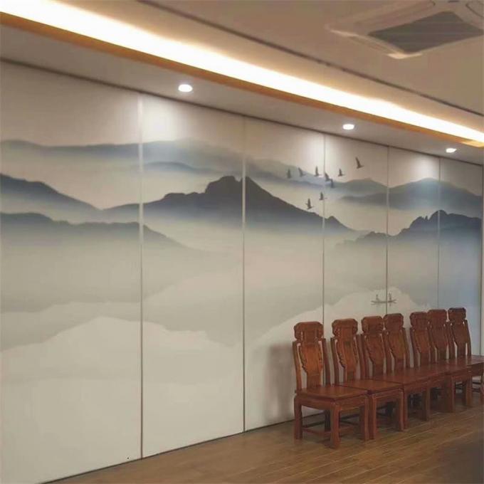 Operable Hanging Partition Walls System With Fully Retractable
