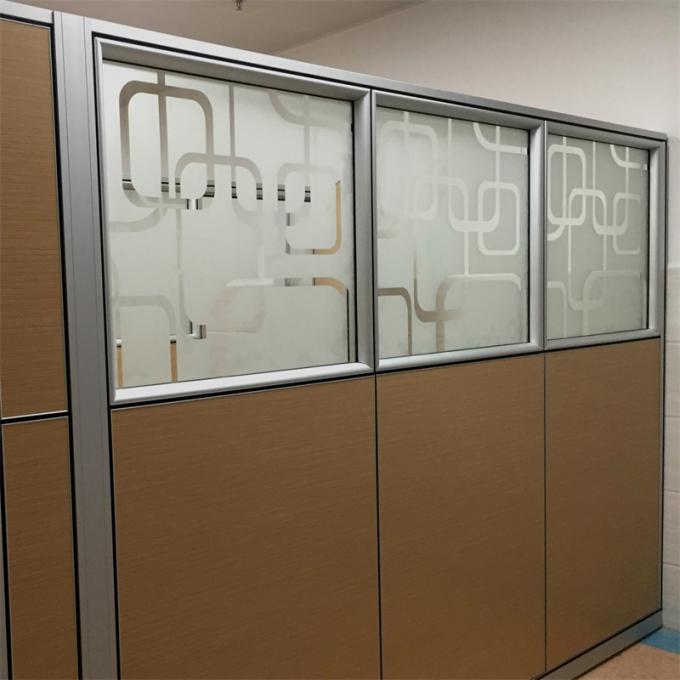 Office Partition Glass Walls Half Height Modern Room Divider