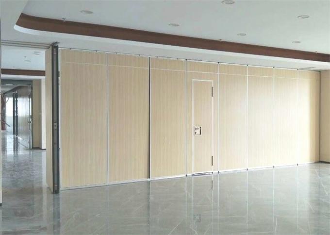 Single and Double Wheel Control Roller Acoustic Movable Partition Walls