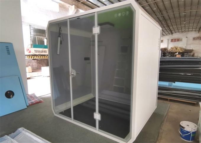 Silence Soundproof Work Booth Movable Easy Assemble For Furniture